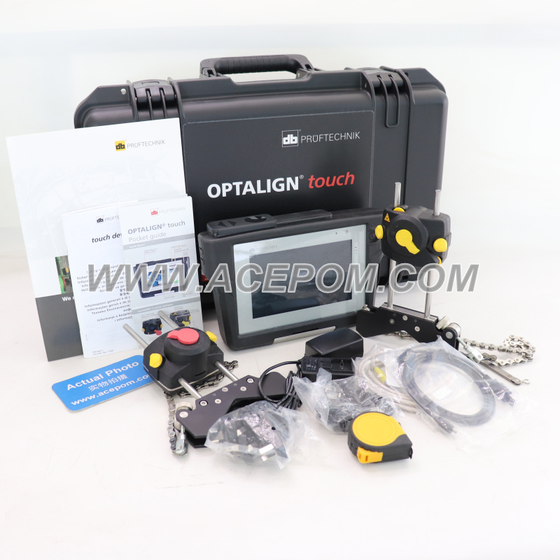 OPTALIGN Touch adaptability in laser shaft alignment.