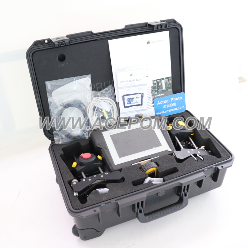 OPTALIGN Touch adaptability in laser shaft alignment.