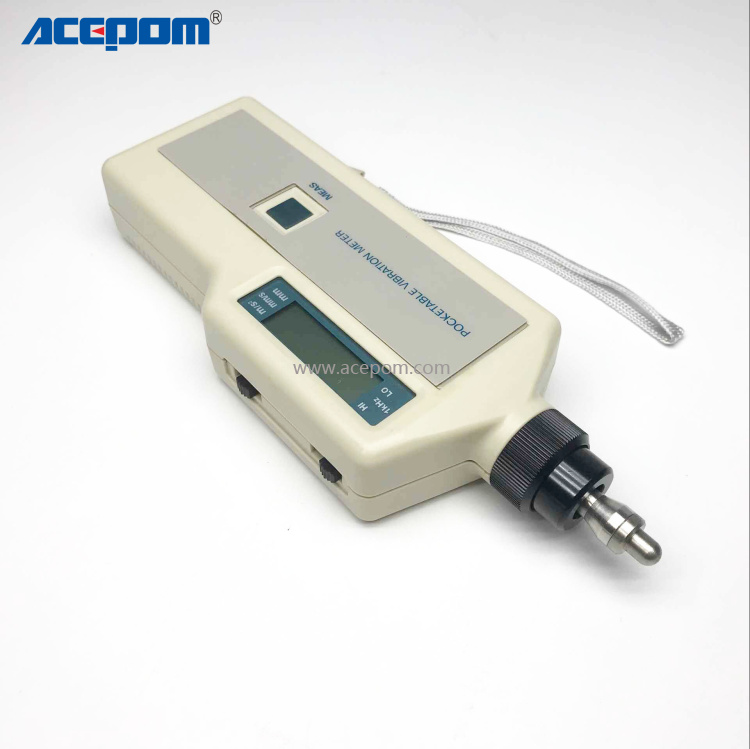 Digital Vibration meter LC-2200 measure the speed, acceleration and ...