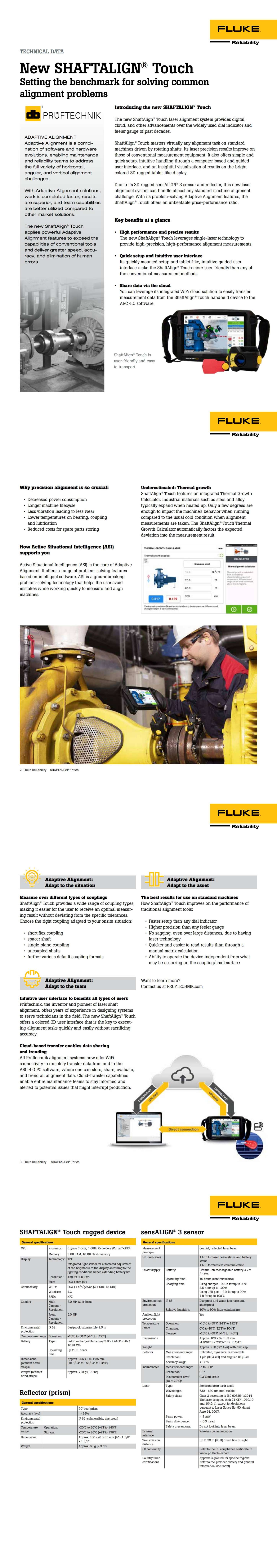 shaft alignment tool SHAFTALIGN Touch Adaptive Shaft Alignment for ...